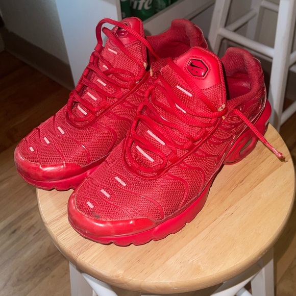 Nike | Shoes | Nike Air Max Plus University Red | Poshmark